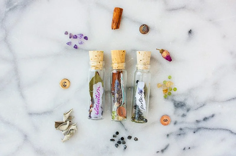 Set Your Intentions with DIY Spell Bottles — Cassie Uhl
