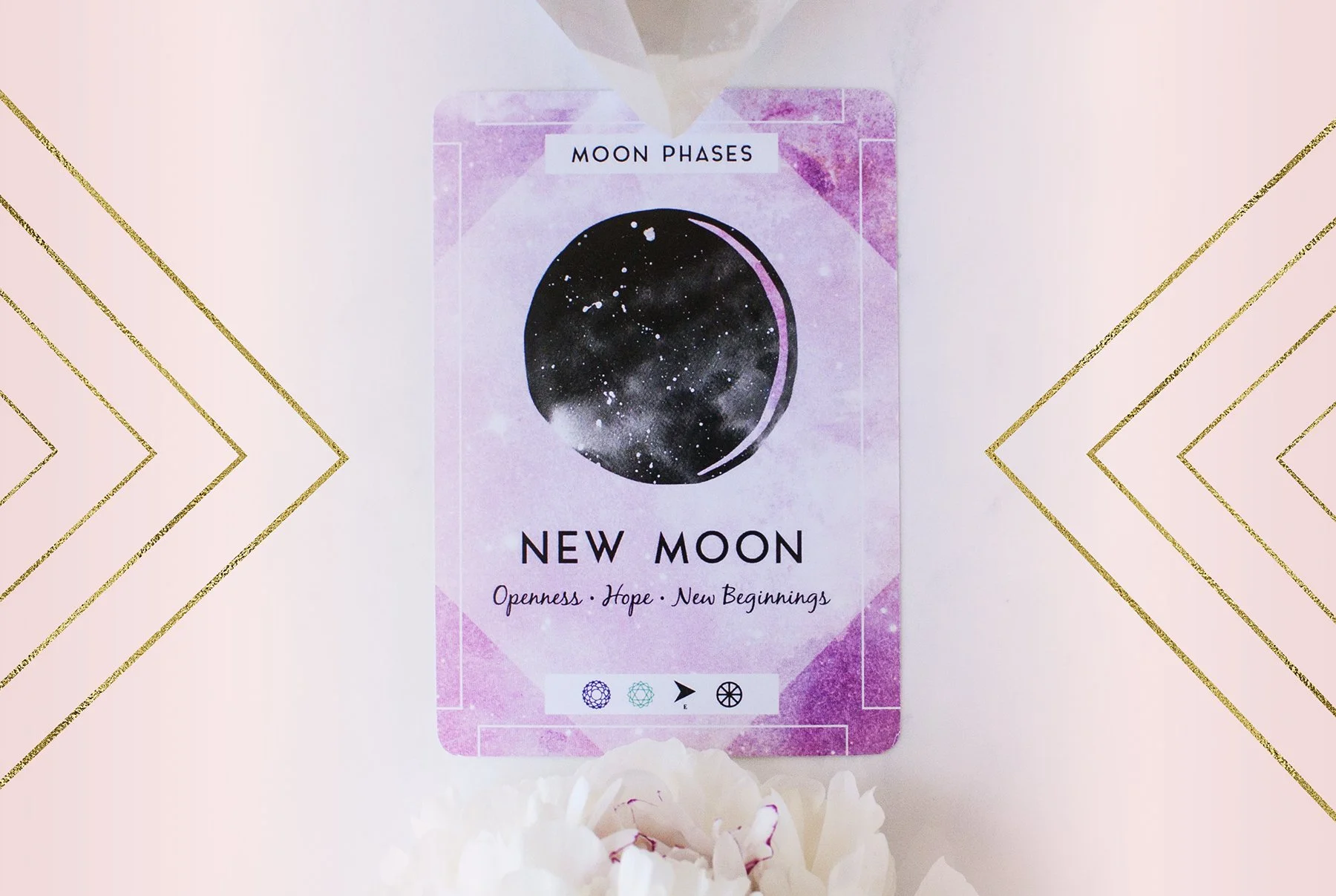 NEW MOON CARD SPREAD — Cassie Uhl