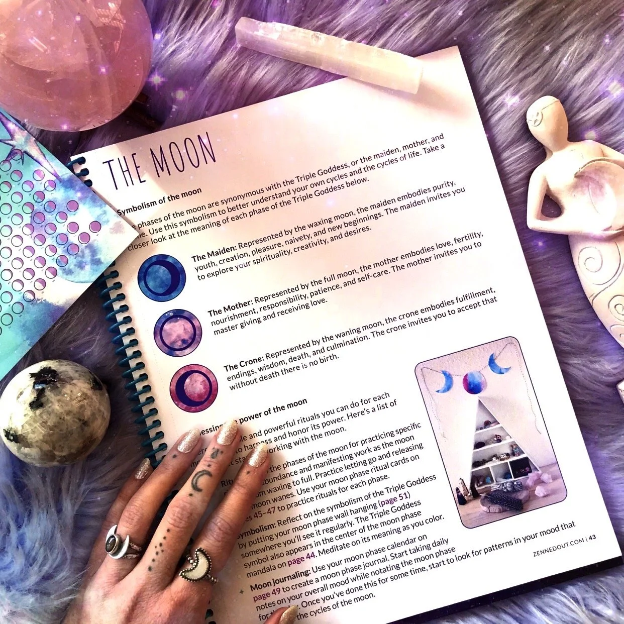 The Meanings & Origins of the Triple Goddess Symbol — Cassie Uhl