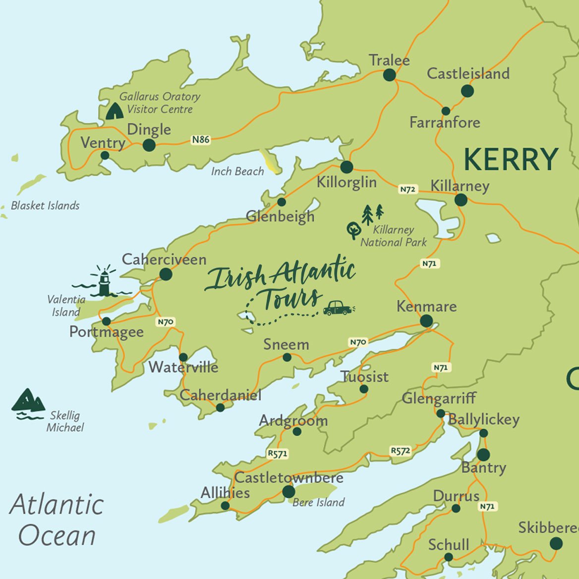 Ring of Kerry Tour — Irish Atlantic Tours