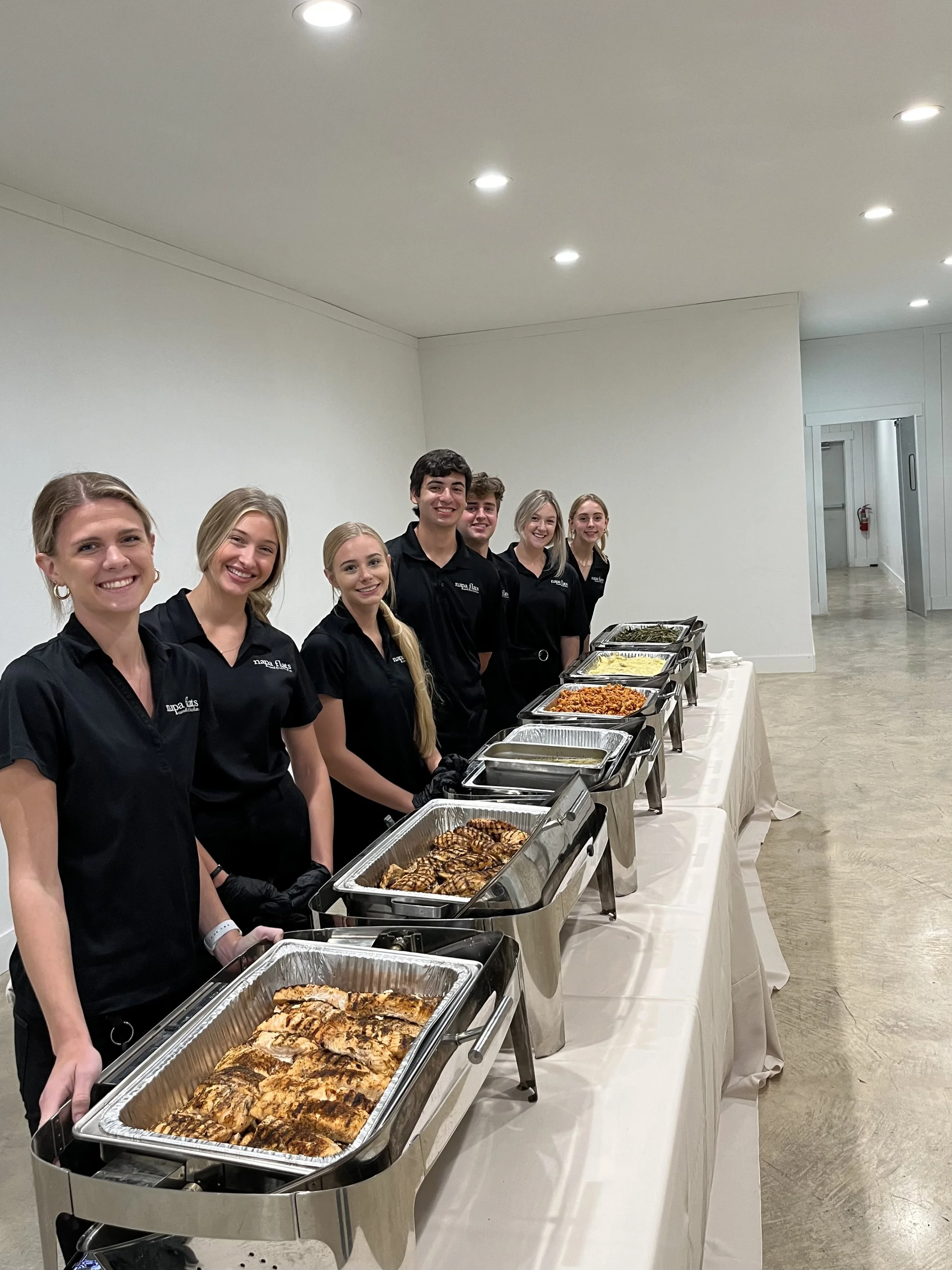 All Catering Services — Napa Flats Catering