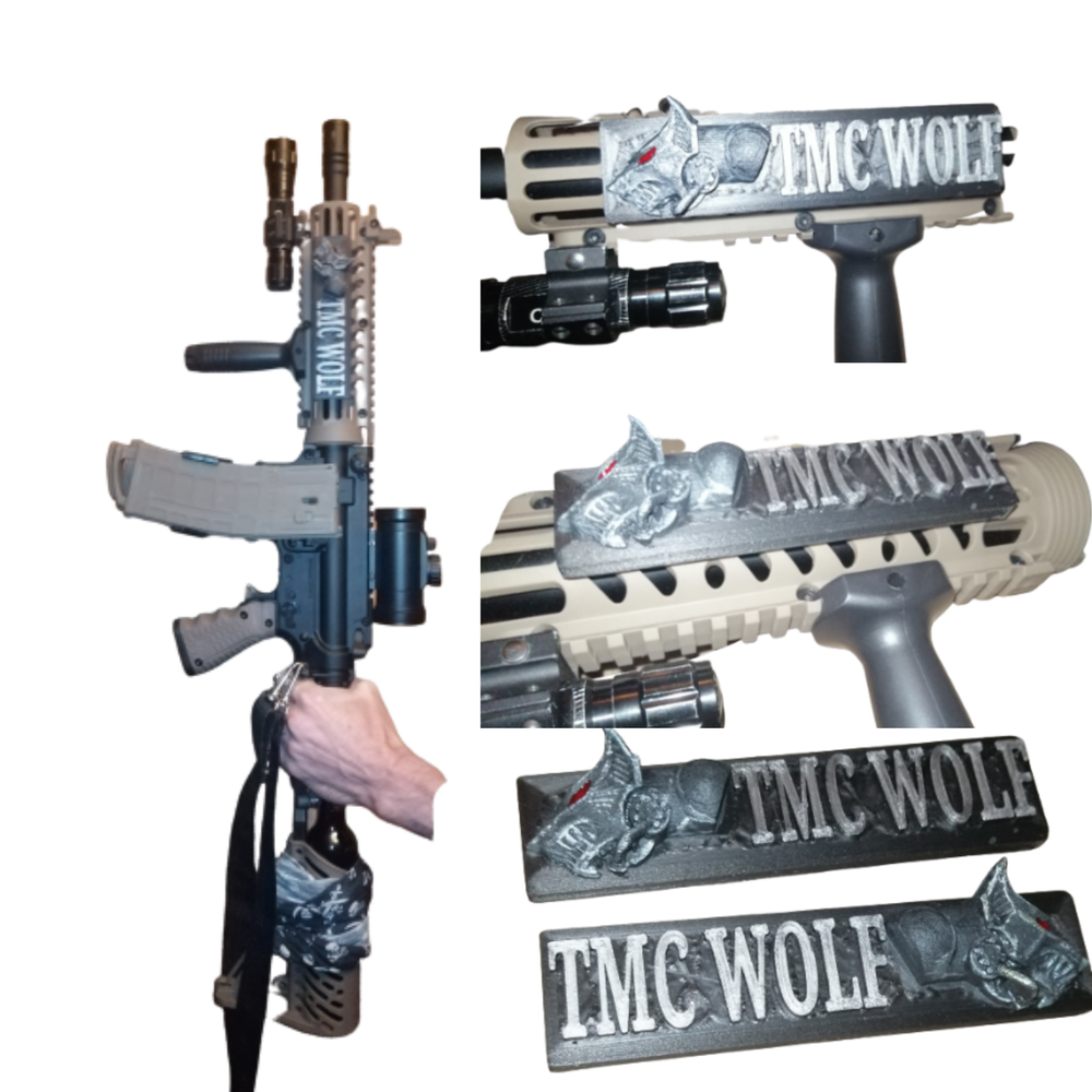 3D Printed Tippmann TMC Paintball Gun Mod | Hand Painted — Retrosheep ...