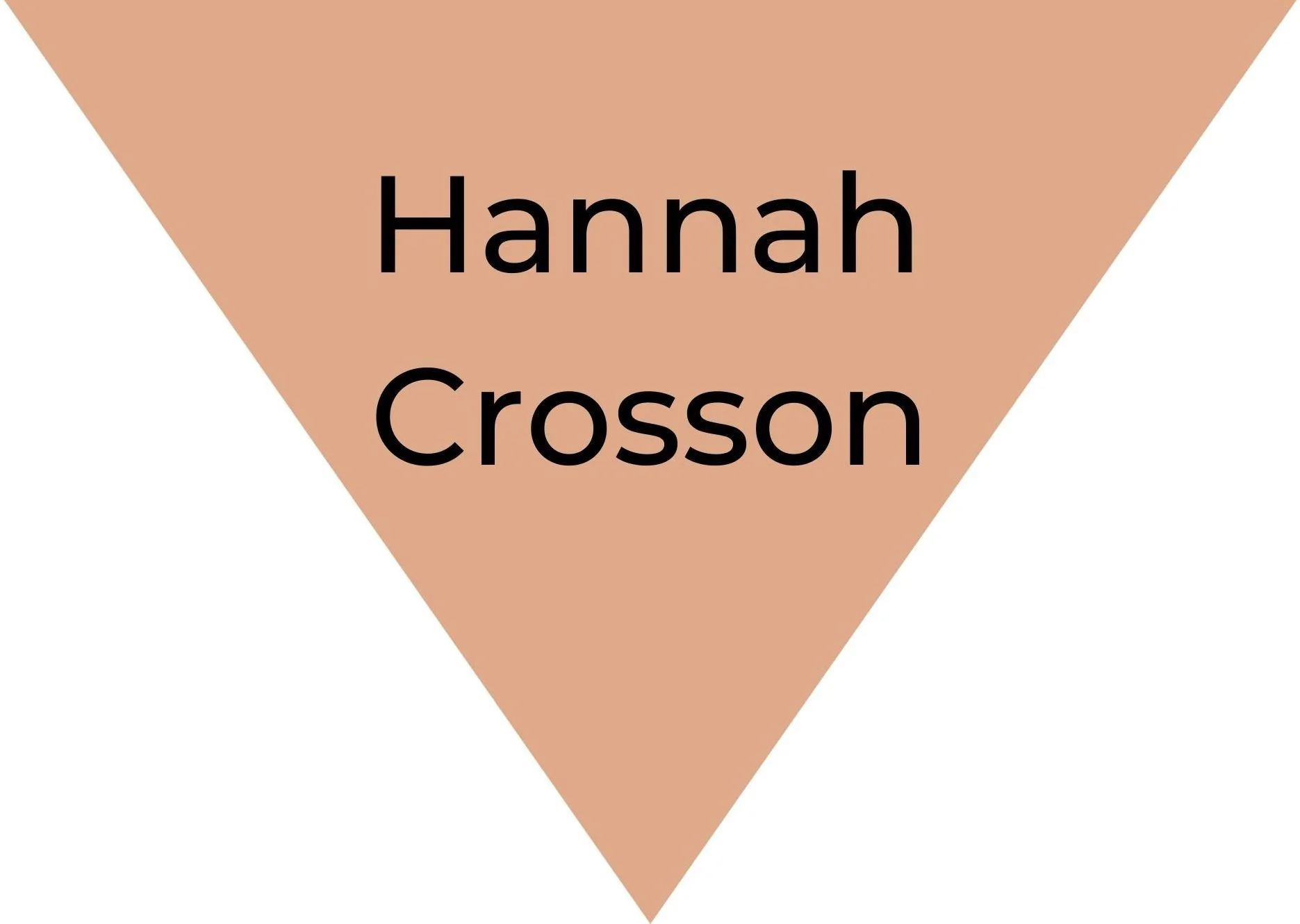 Hannah Crosson. Artist & Personal Development Coach