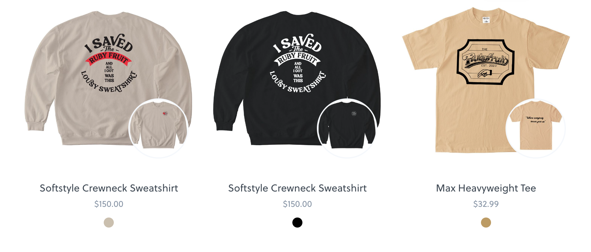 Store 2 — The Ruby Fruit