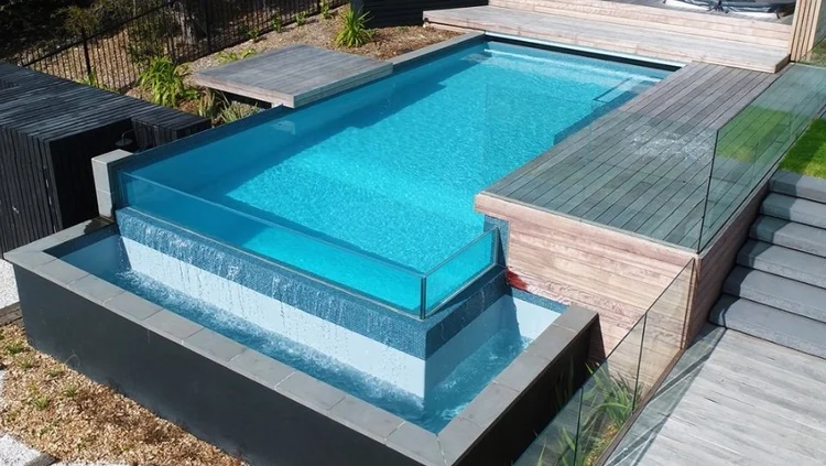 Infinity Pools - Custom Built Luxury Pool — Mayfair Pools & Spas NZ ...