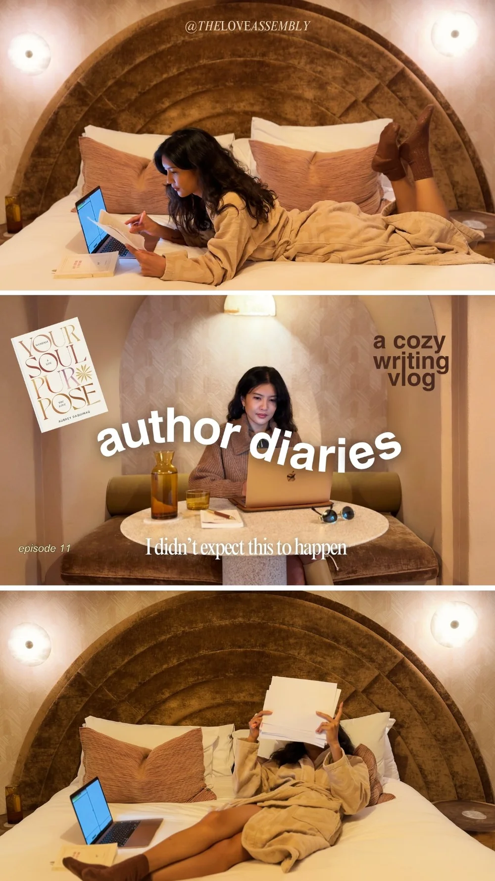 Day in the life of a published author 📖 Writing Retreat + MANIFESTATION ...