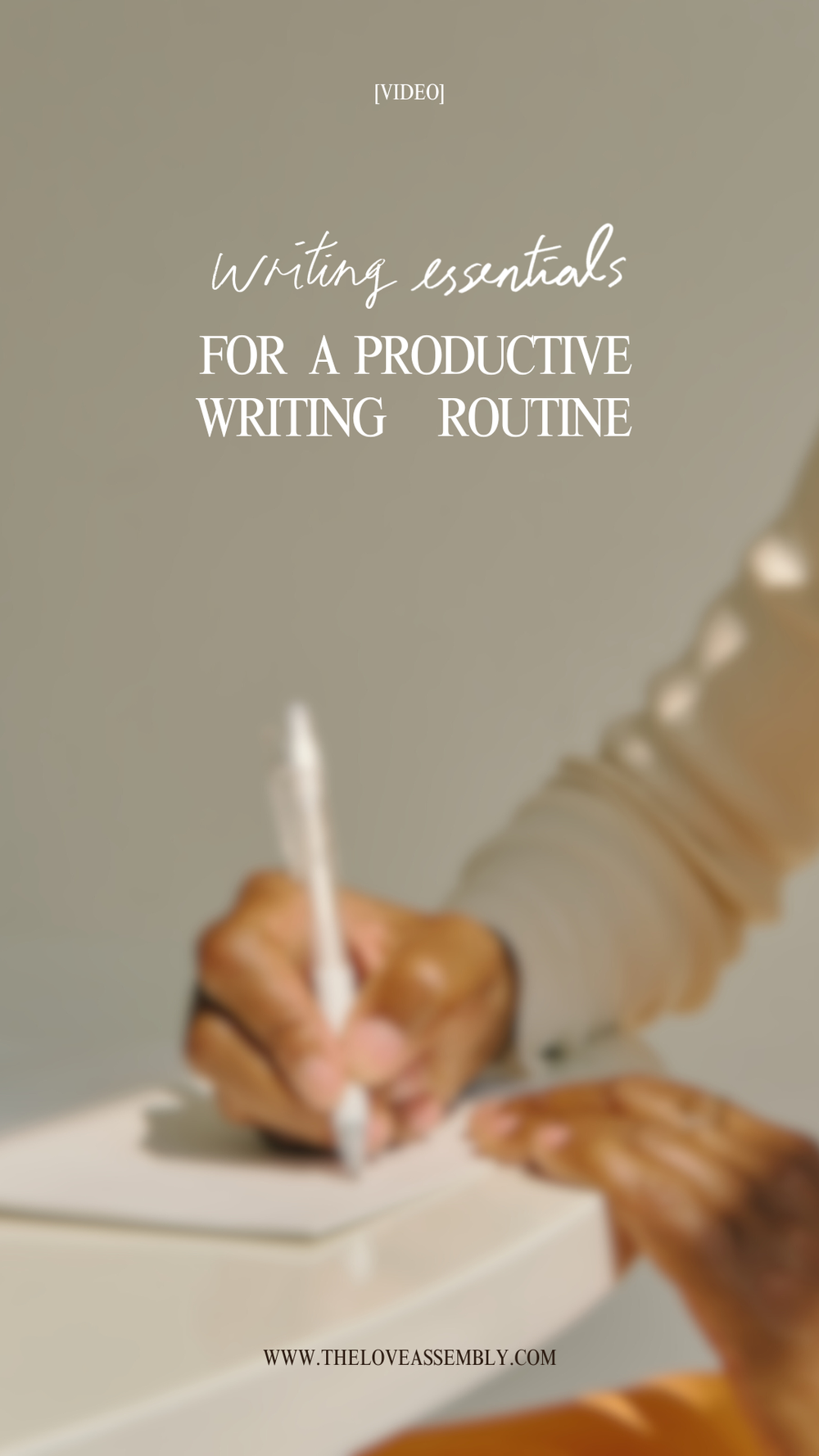 Author's Productive Writing Routine - Top Writing Essentials — The Love ...