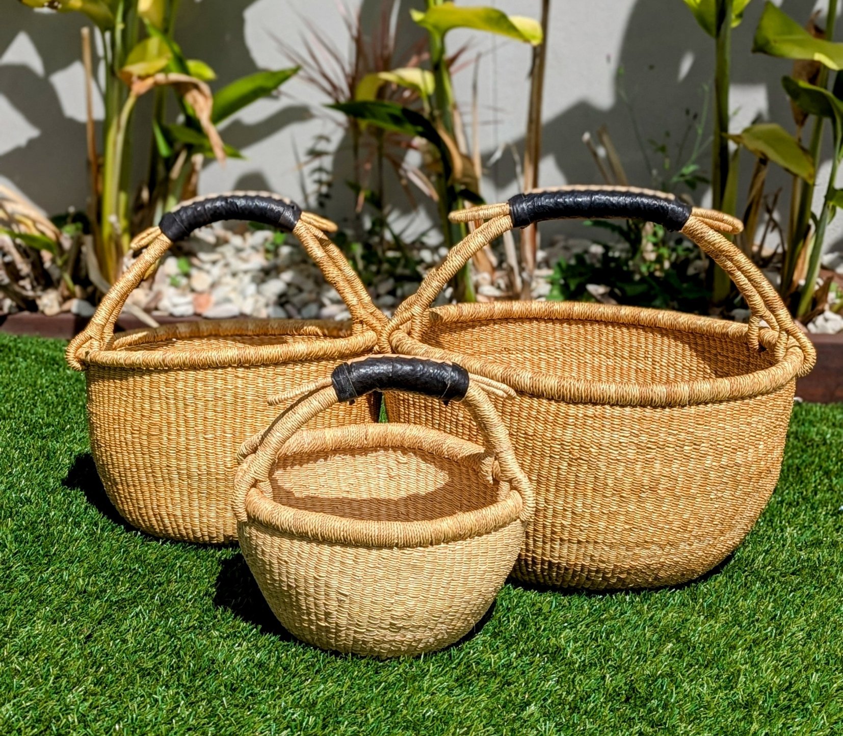 Odo Designs I Bolga Baskets Australia handwoven traditional African