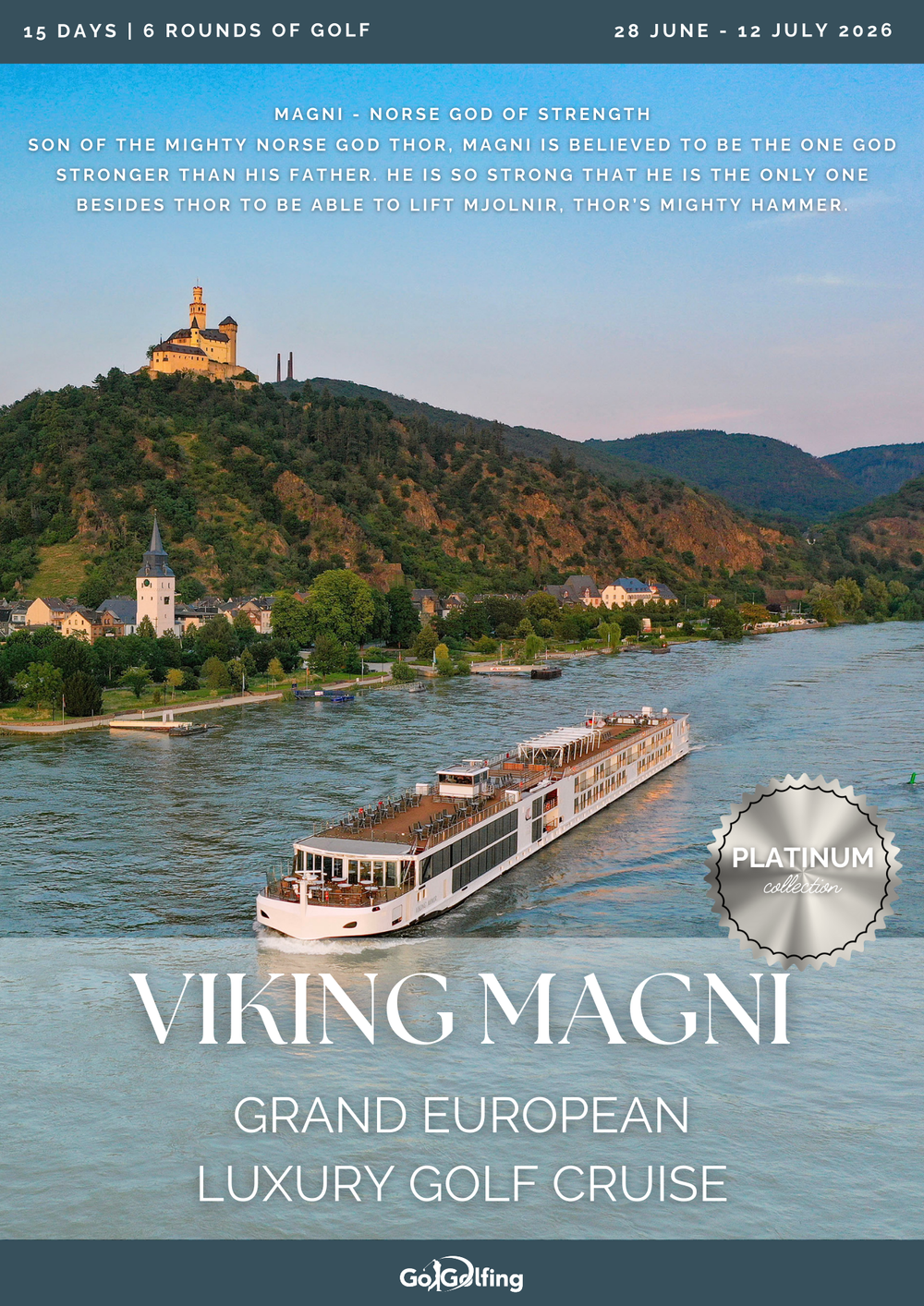 Grand Euro River Golf Cruise — Go Golfing Travel