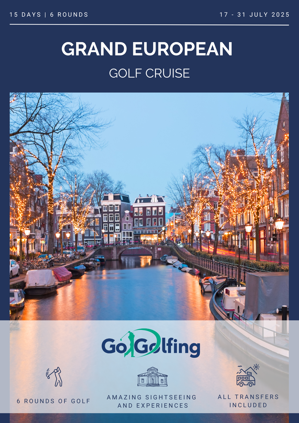 Grand European Golf Cruise — Go Golfing Travel