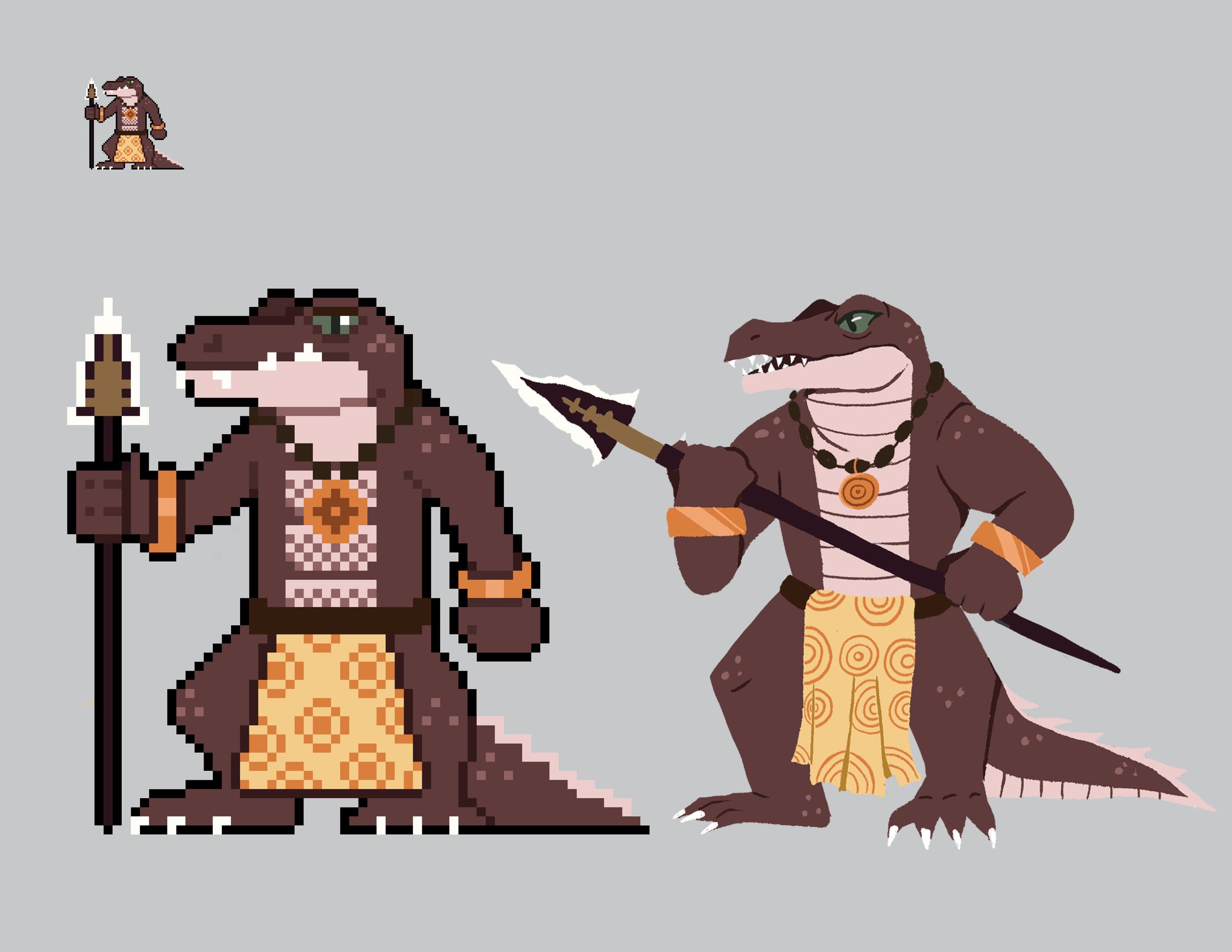 Alligator Warrior