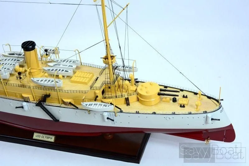 #028 USS Olympia Boat Model — Lucky Collector Car Auctions