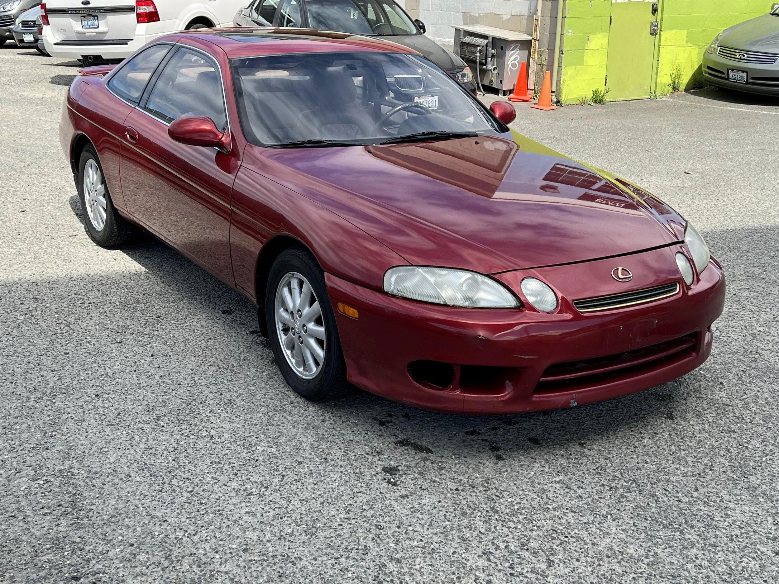 Lot Listing #500 1995 Lexus SC400 NO RESERVE — Lucky Collector Car Auctions