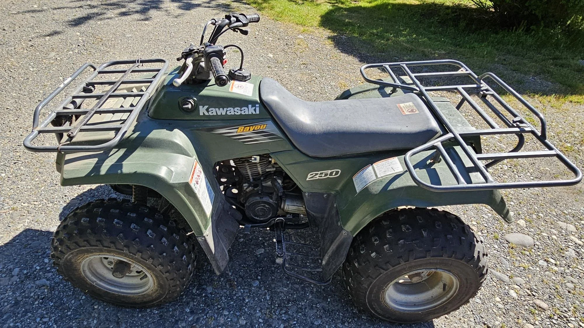 *NO RESERVE* Lot #212 - Kawasaki 250 Bayou Quad — Lucky Collector Car ...