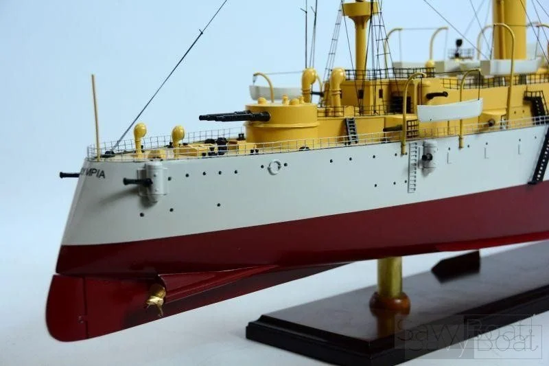 #028 USS Olympia Boat Model — Lucky Collector Car Auctions