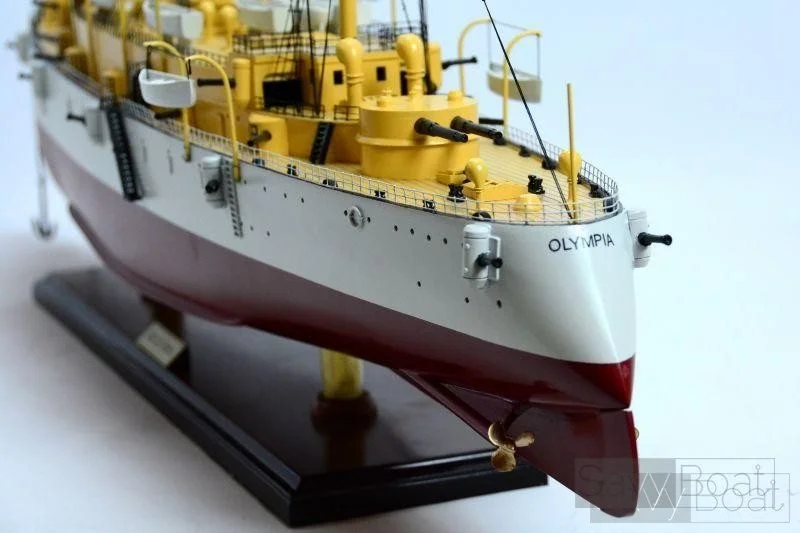 #028 USS Olympia Boat Model — Lucky Collector Car Auctions
