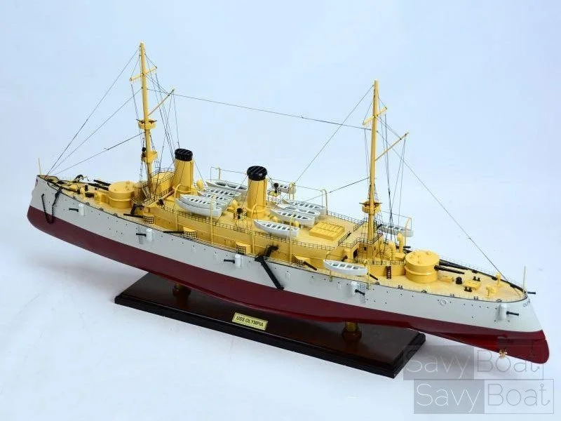 #028 USS Olympia Boat Model — Lucky Collector Car Auctions