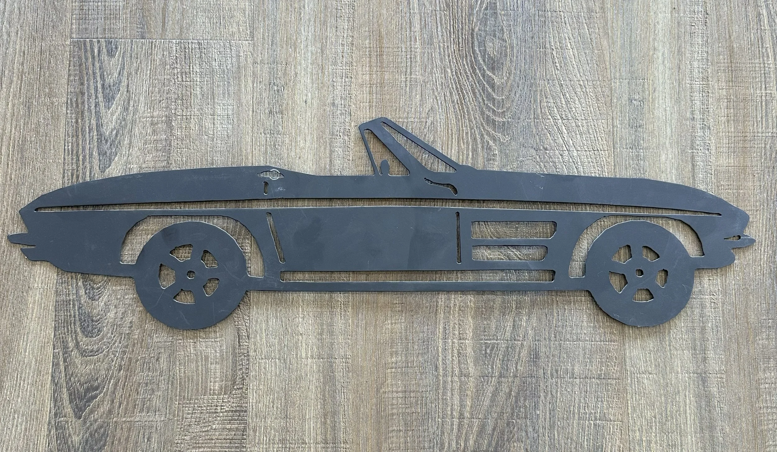 #923 Black Race Car Silhouettes * NO RESERVE * — Lucky Collector Car ...