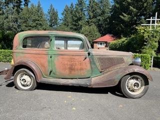 #620 - 1934 Ford Model 40 2-dr Sedan Ragtop *NO RESERVE* — Lucky ...