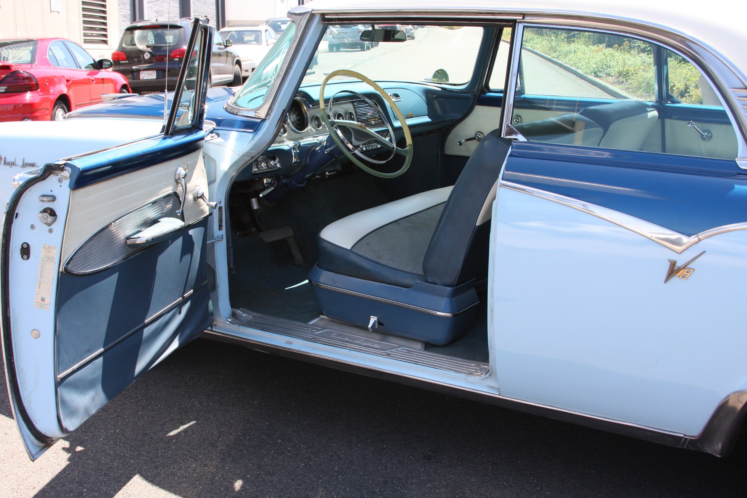 #596 - 1955 Dodge Custom Royal Lancer D-55-3 2-Door Hardtop *NO RESERVE ...