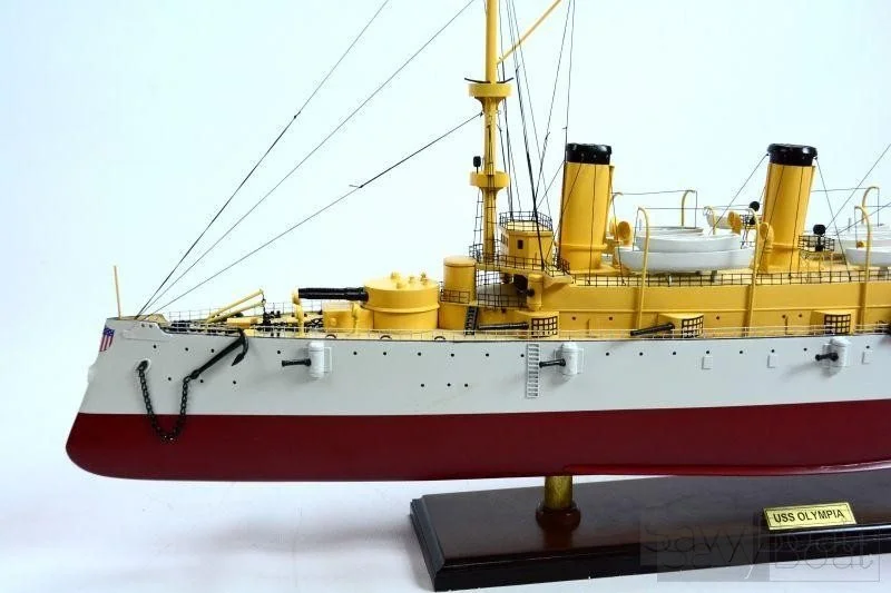 #028 USS Olympia Boat Model — Lucky Collector Car Auctions