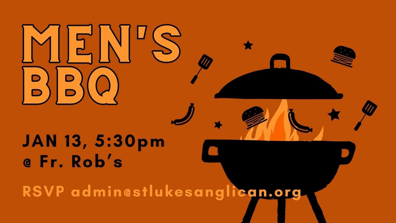 Men's BBQ — St. Luke's Anglican Church