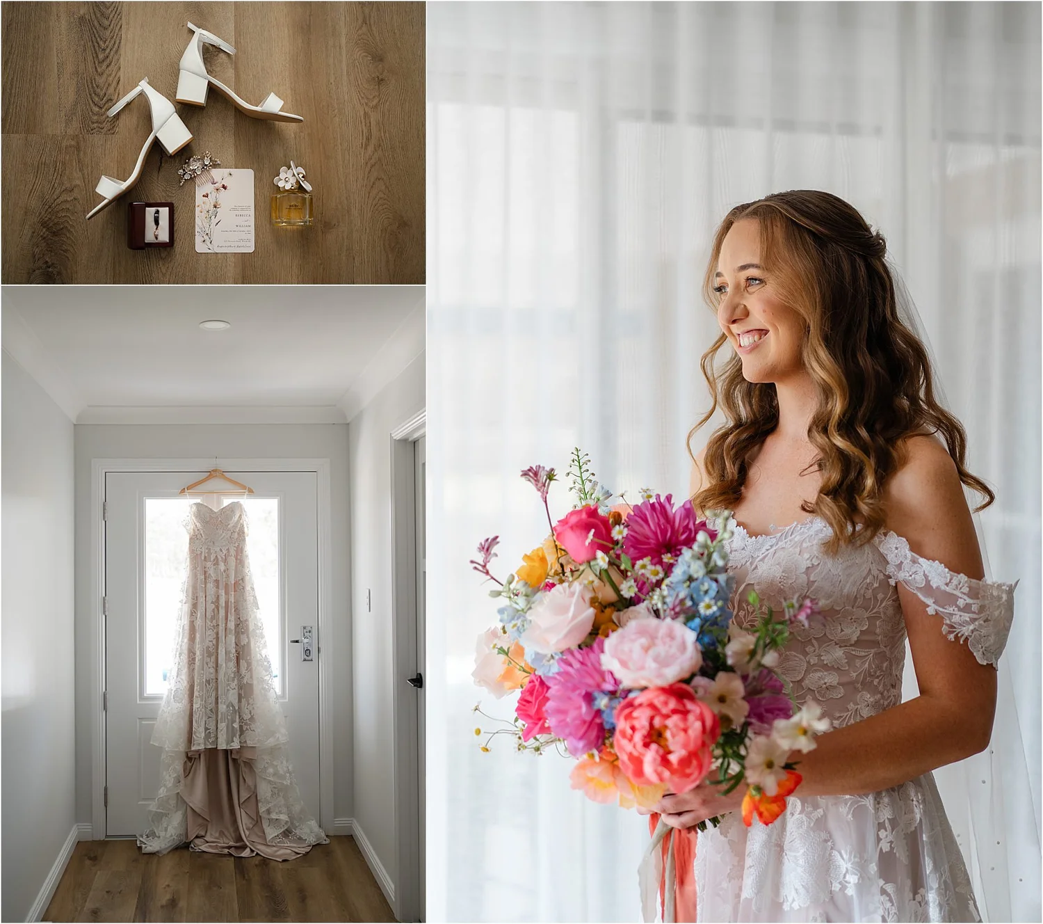 Albion Farm Gardens Wedding - Bec & Will