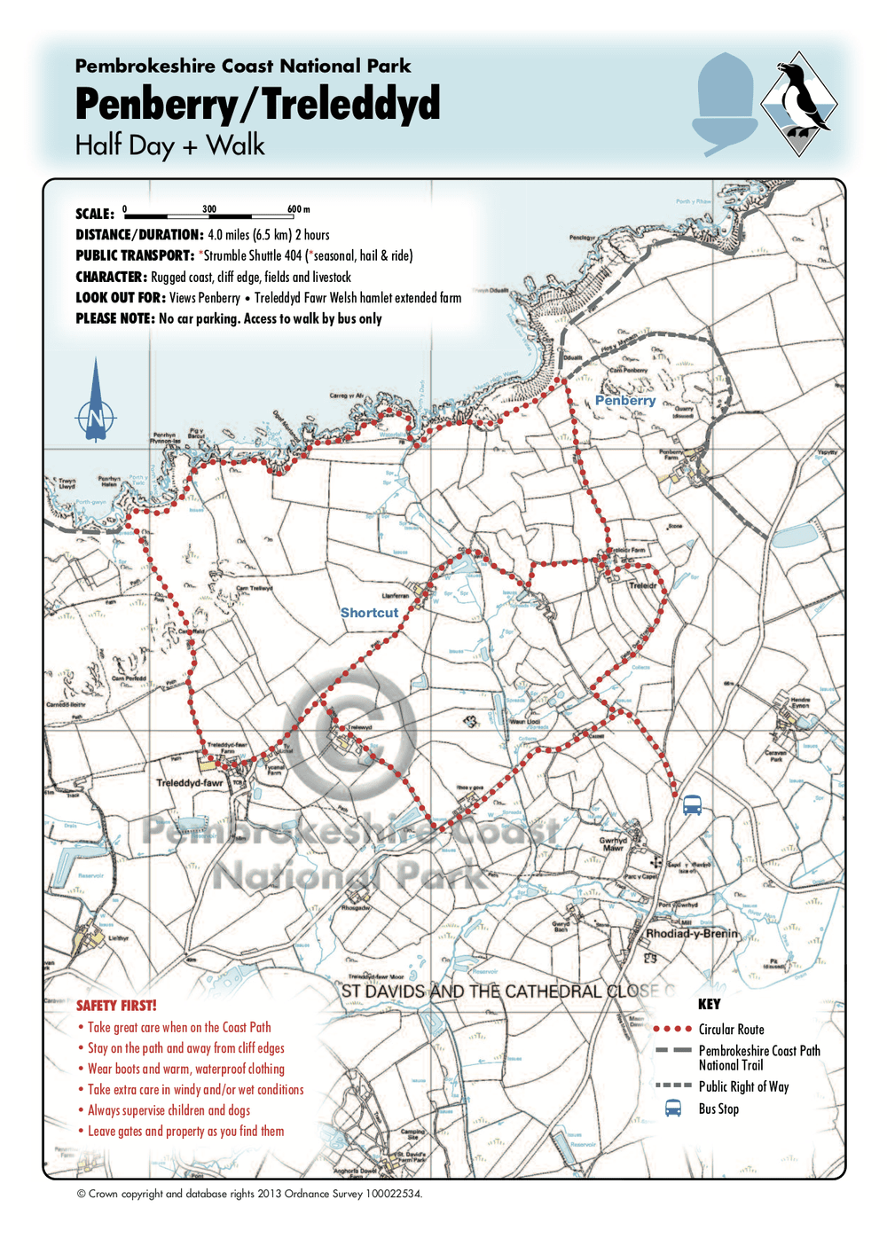 Walks near Celtic Camping: Penberry/Treleddyd — Celtic Camping ...