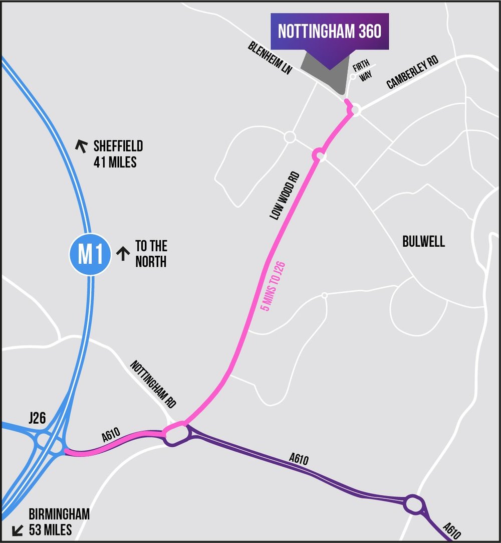 Nottingham 360 - new high-bay logistics facility ready for occupation