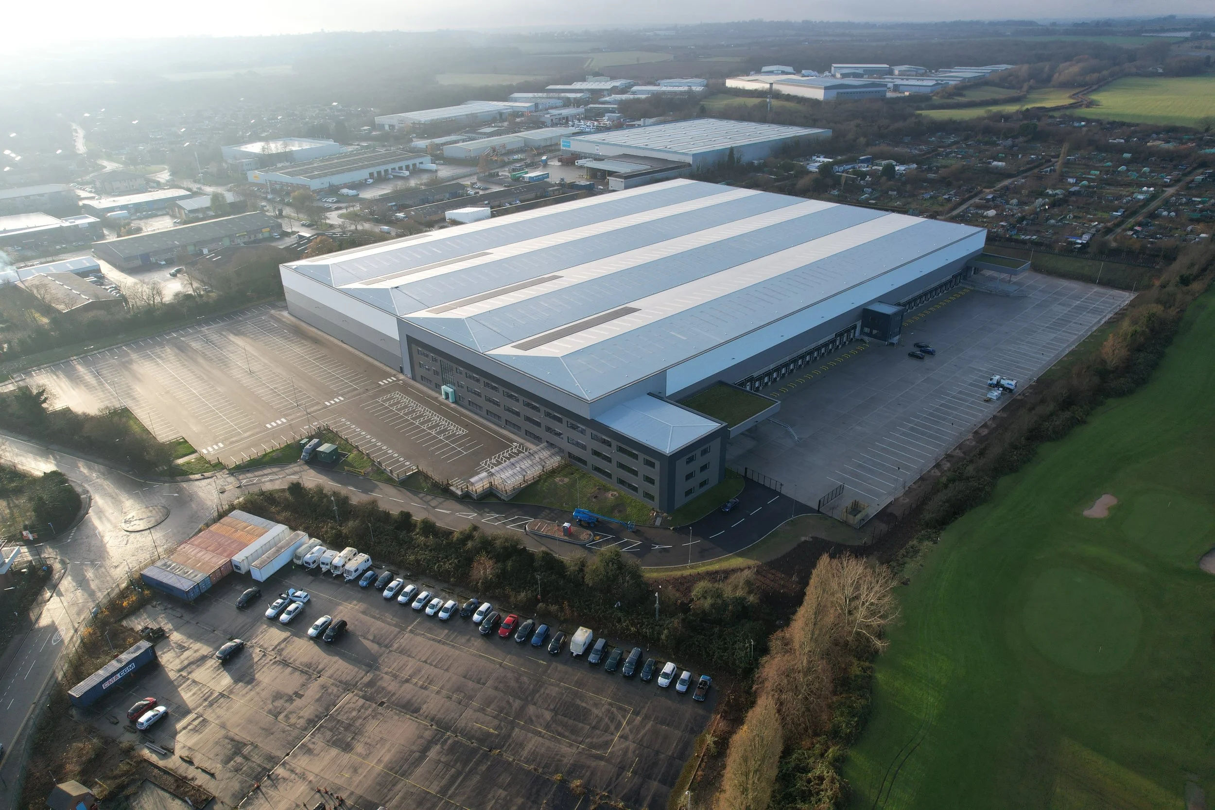 Nottingham 360 - new high-bay logistics facility ready for occupation