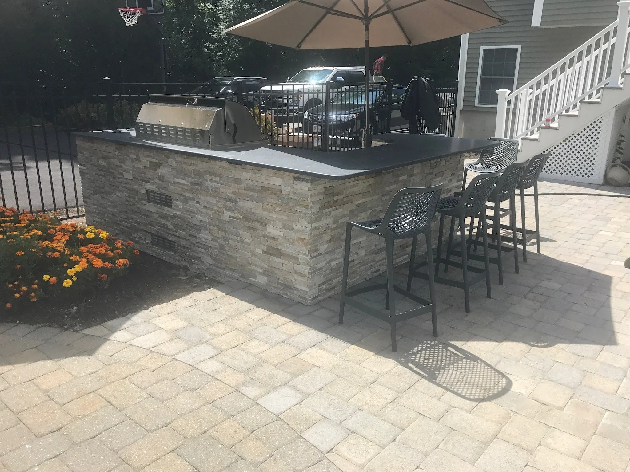 Outdoor Kitchen Design & Installation - Land Solutions