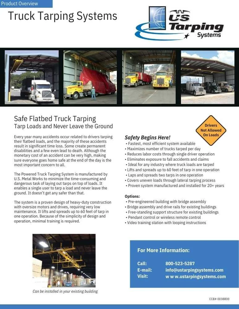 Our Electronic Truck Tarping Systems — US Tarping Systems