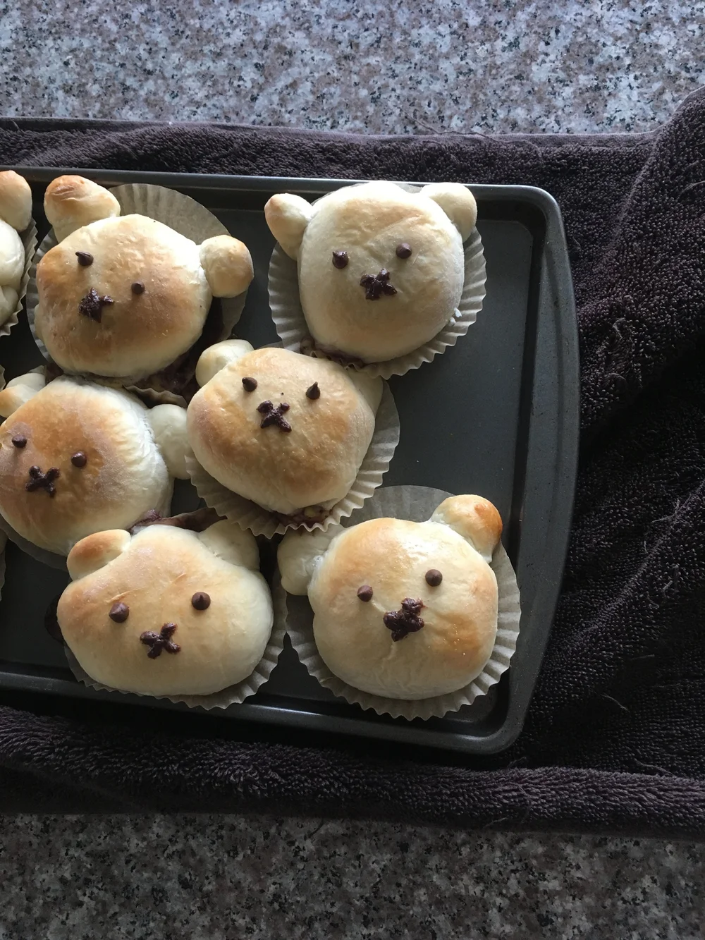 Japanese Ham & Cheese Buns (hamu pan) — ハムパン — stray sleep eat