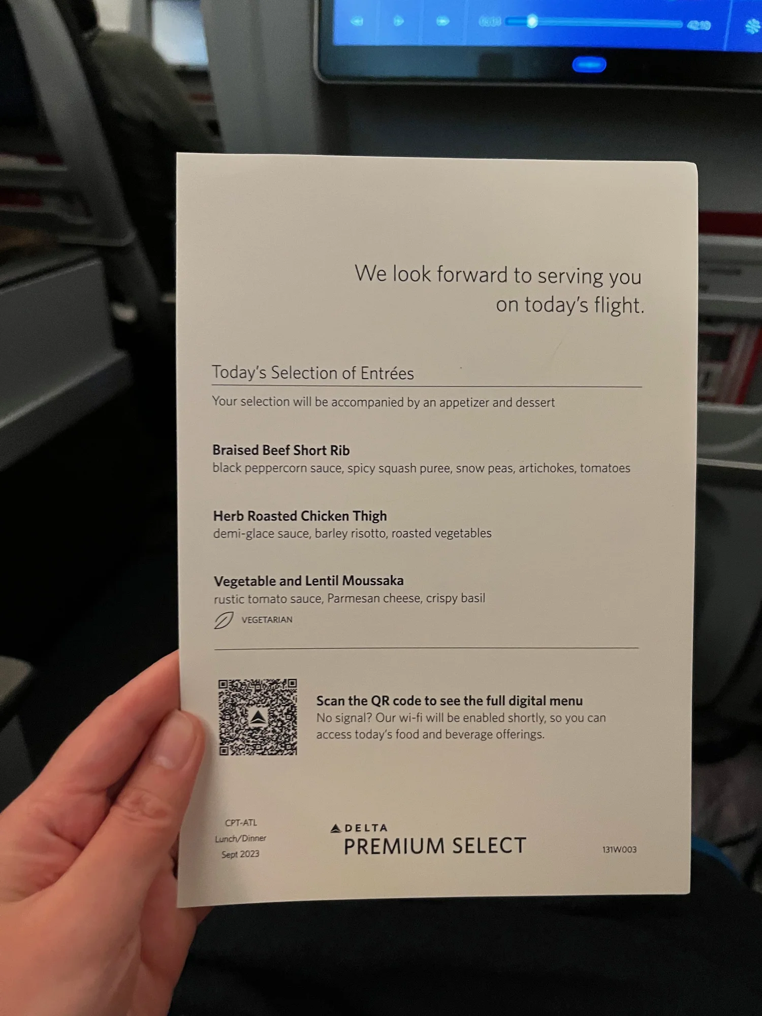 Delta’s Premium Select—worth it? — stray sleep eat