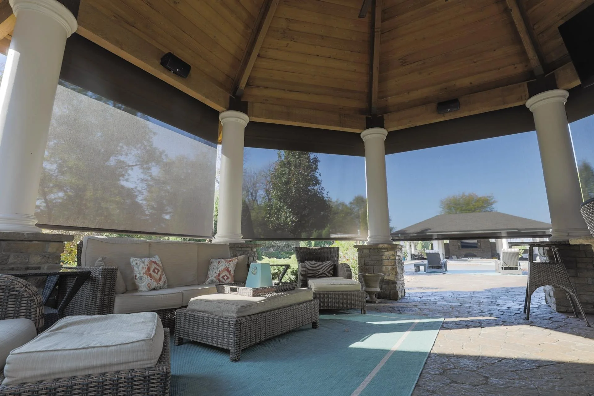 Exterior Roller Shades — PowerShades