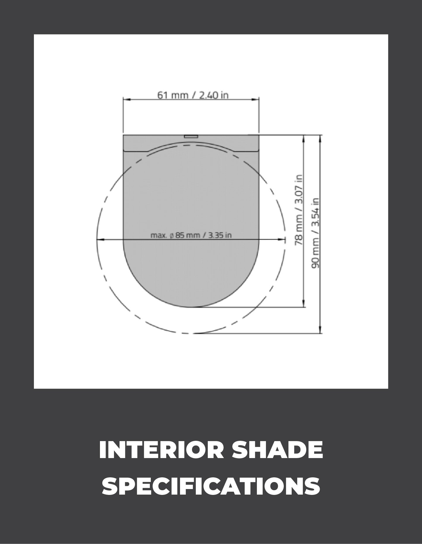 Product Specifications — PowerShades