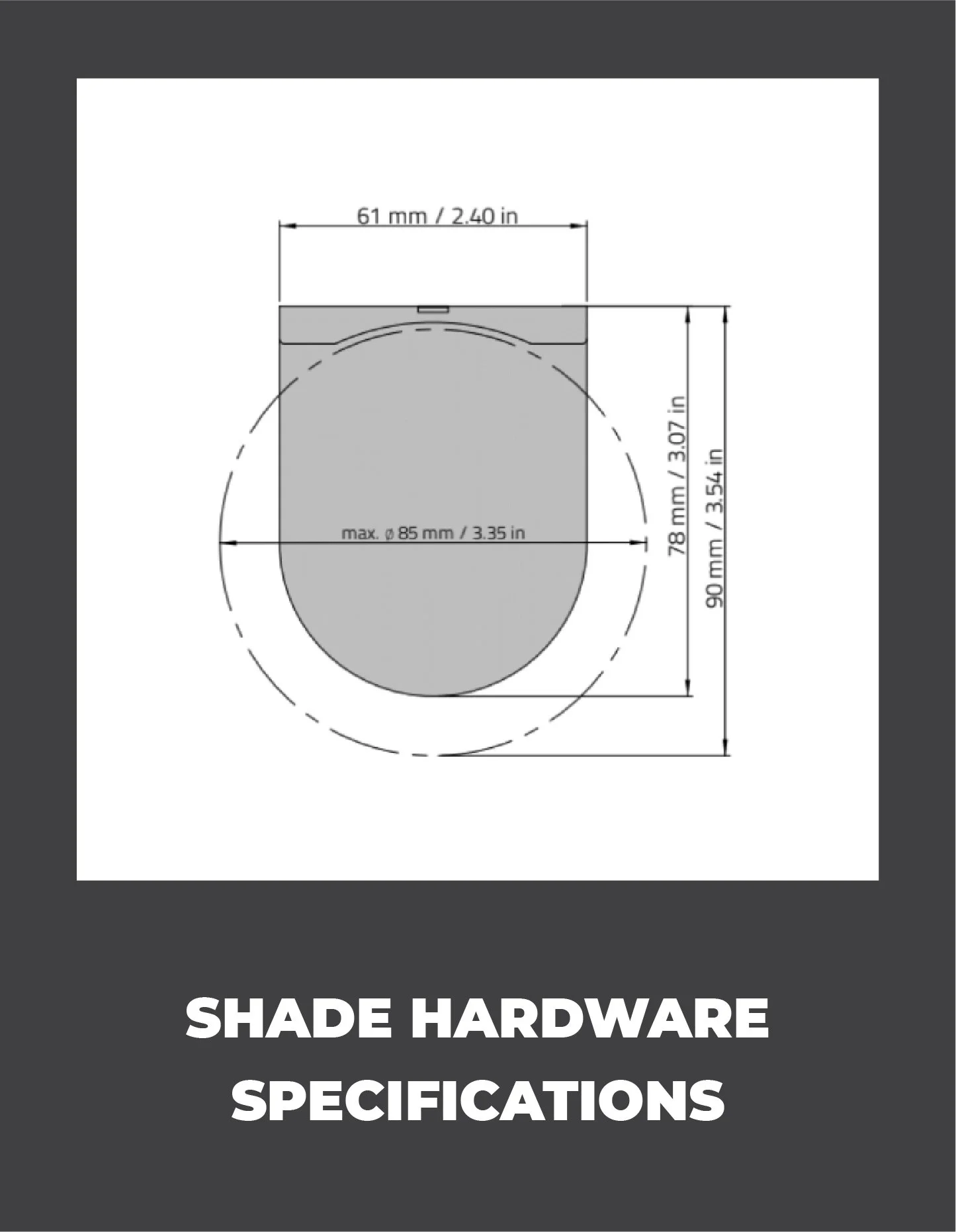Product Specifications — PowerShades