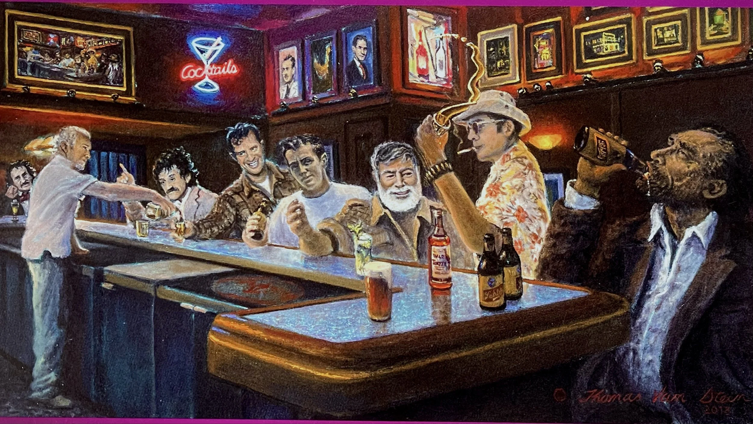 Commission artworks of illustration and oil paintings — Thomas Van Stein