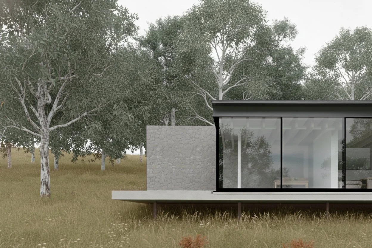 Spring Bay Retreats, East Coast, Tasmania, Paredarerme Land — Winter ...
