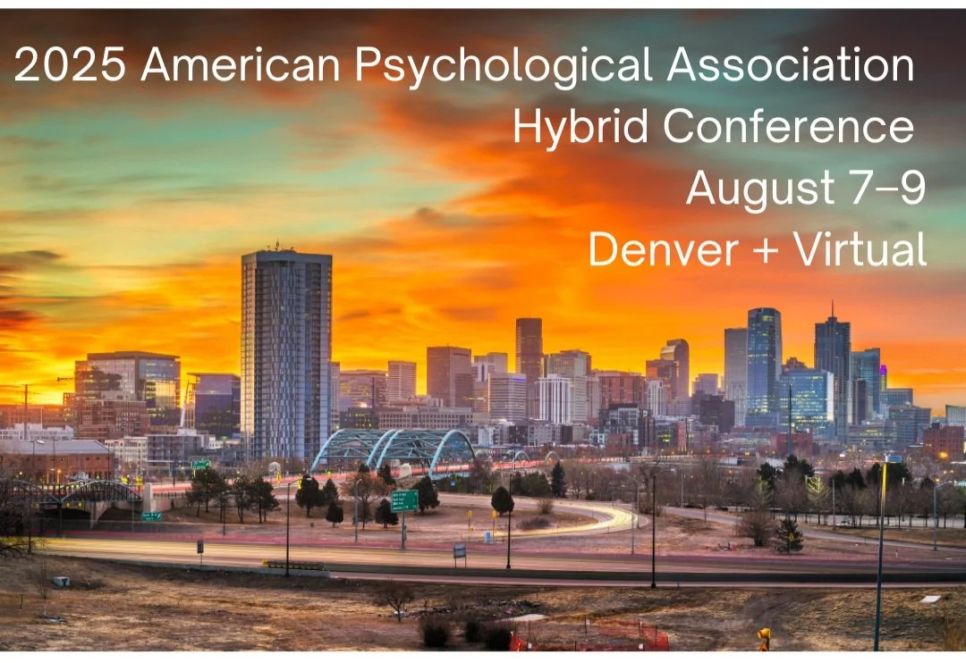 American Psychological Association 2025 Annual Conference — Chicago ...