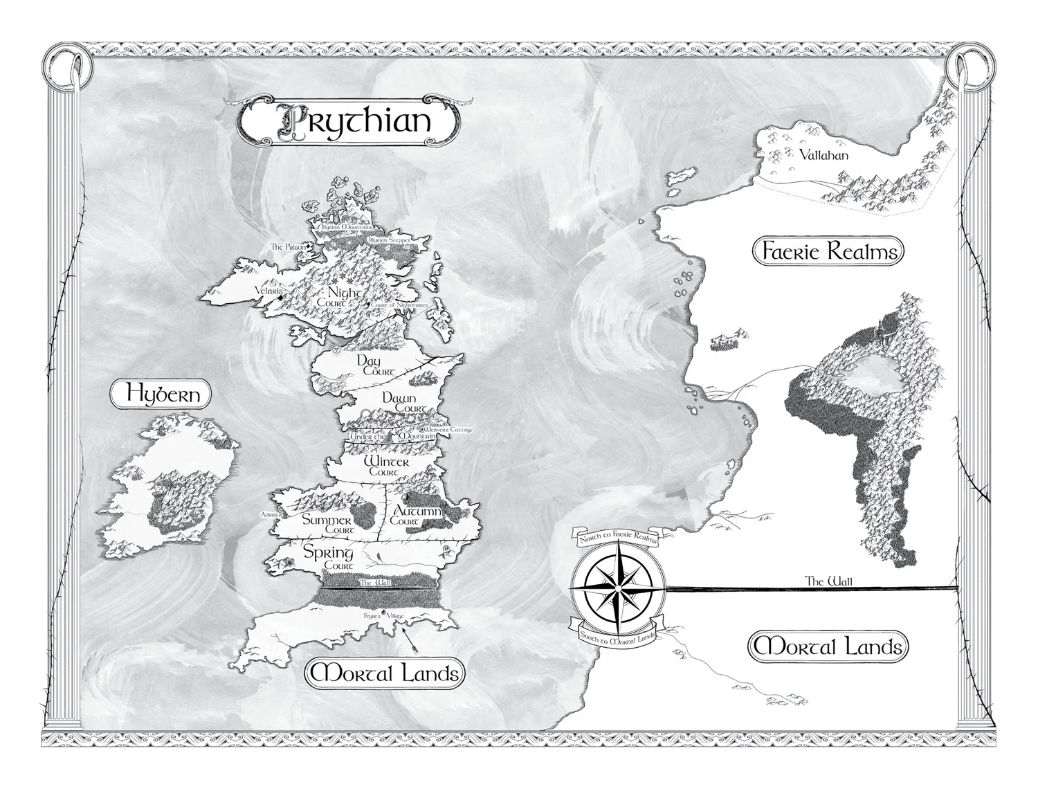 ‘A Court of Thorns and Roses’ Courts Breakdown — Maude's Book Club