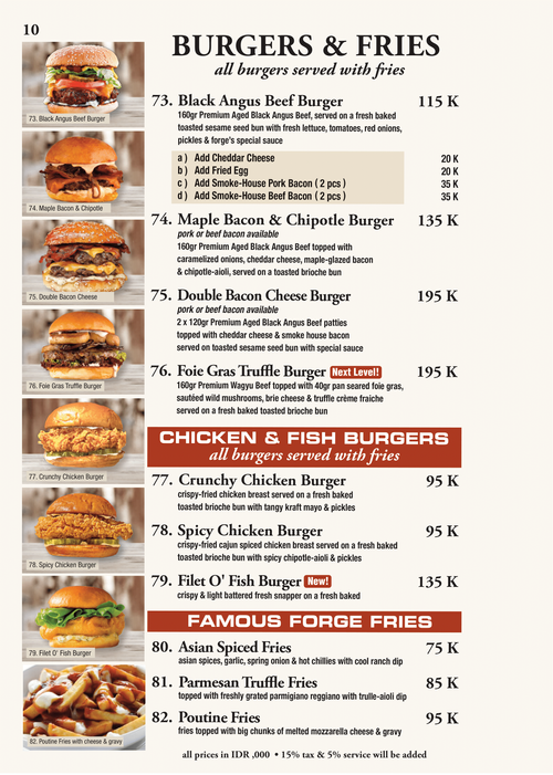 Main Menu — The Forge