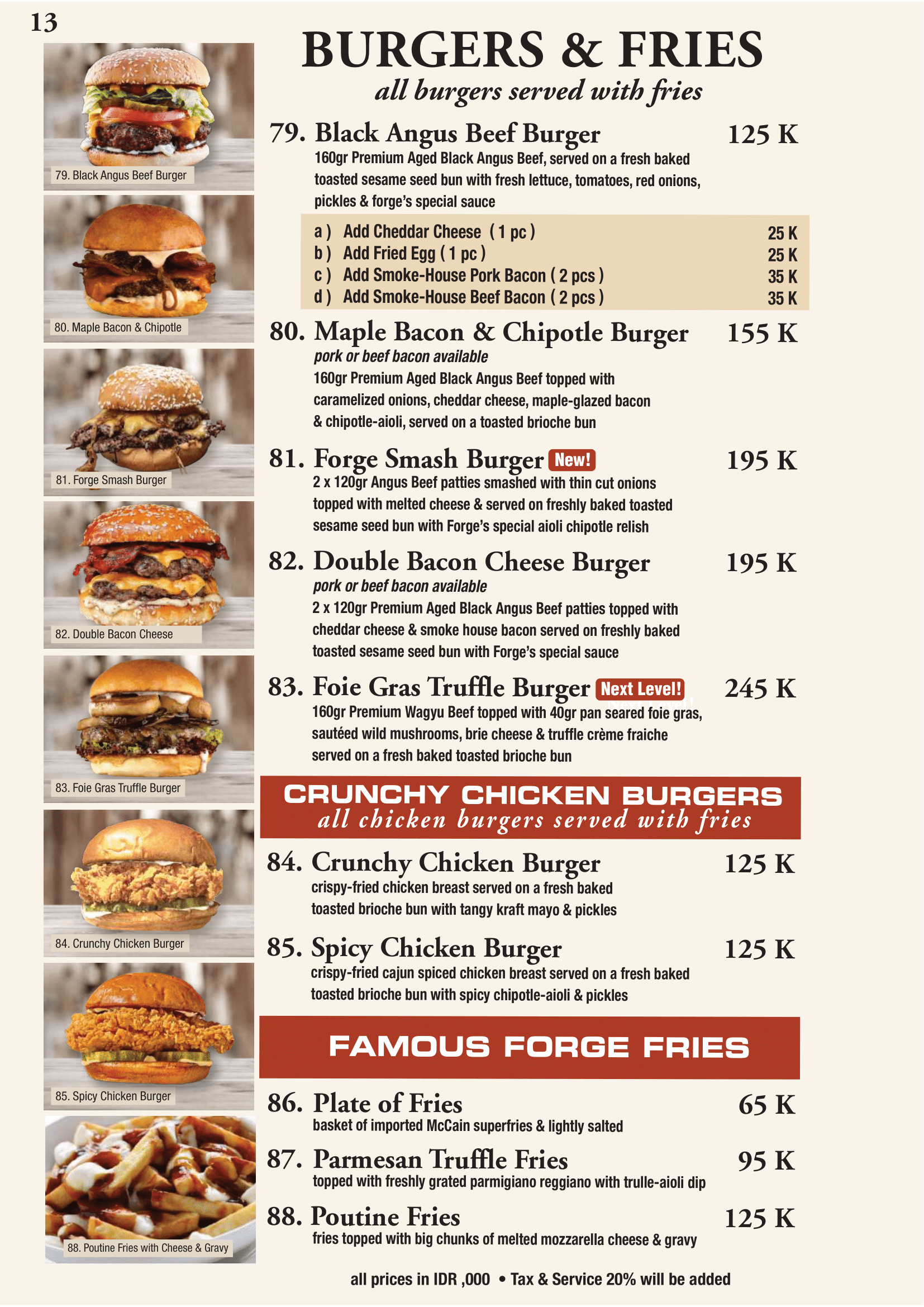 Main Menu — The Forge