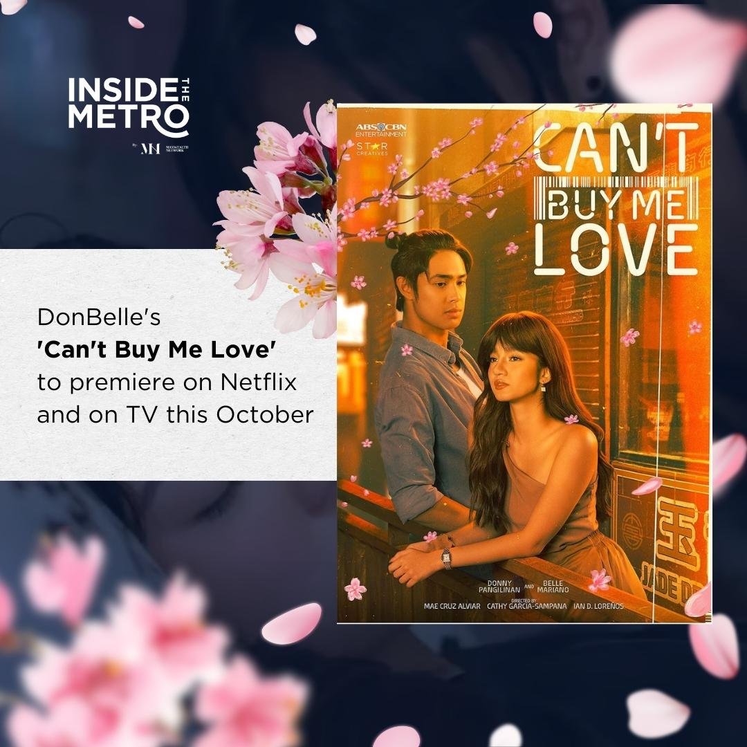 DonBelle’s first primetime teleserye ‘Can’t Buy Me Love’ to premiere on ...