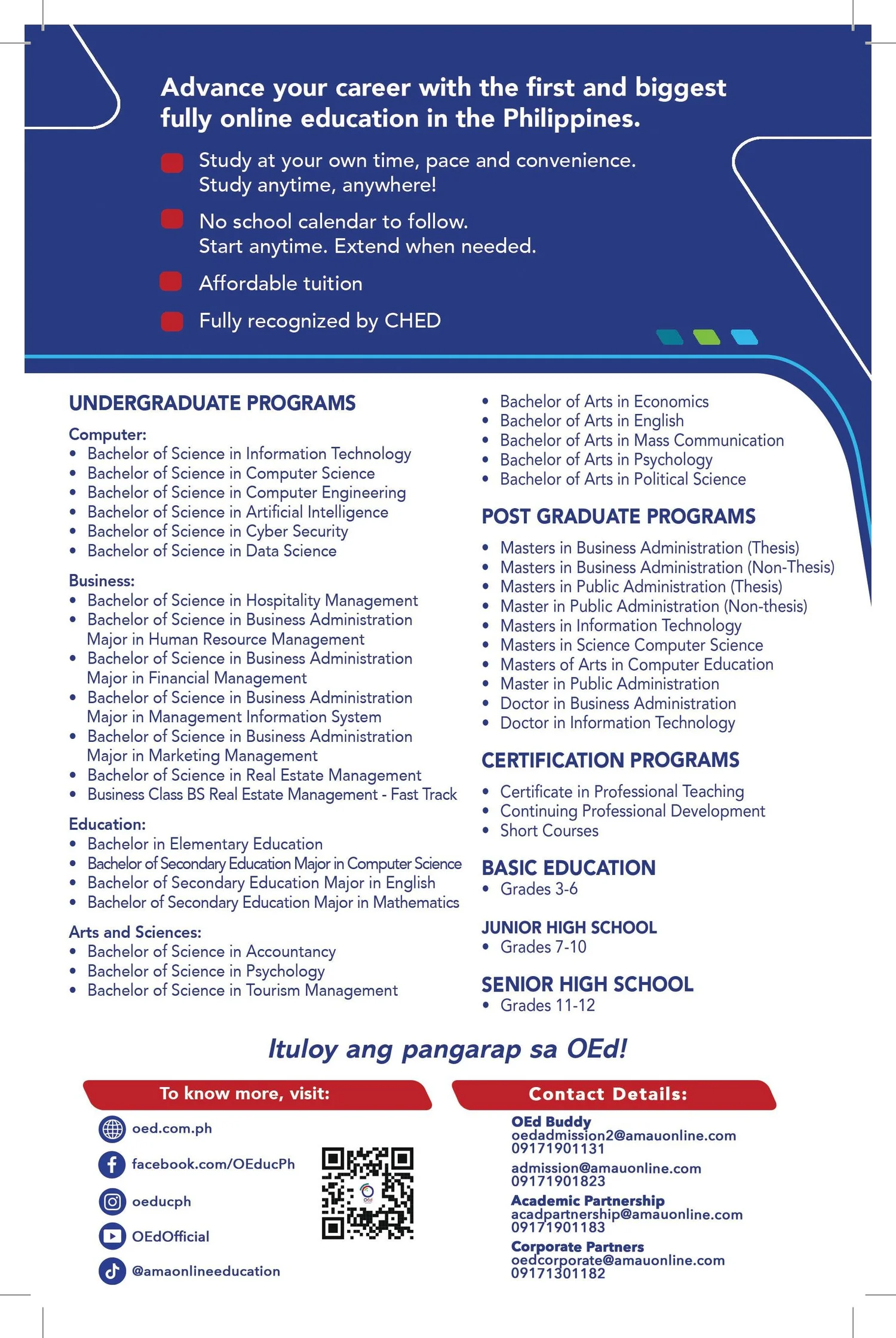 10 YEARS OF OED: How Flexible Education changed the game for Filipino ...