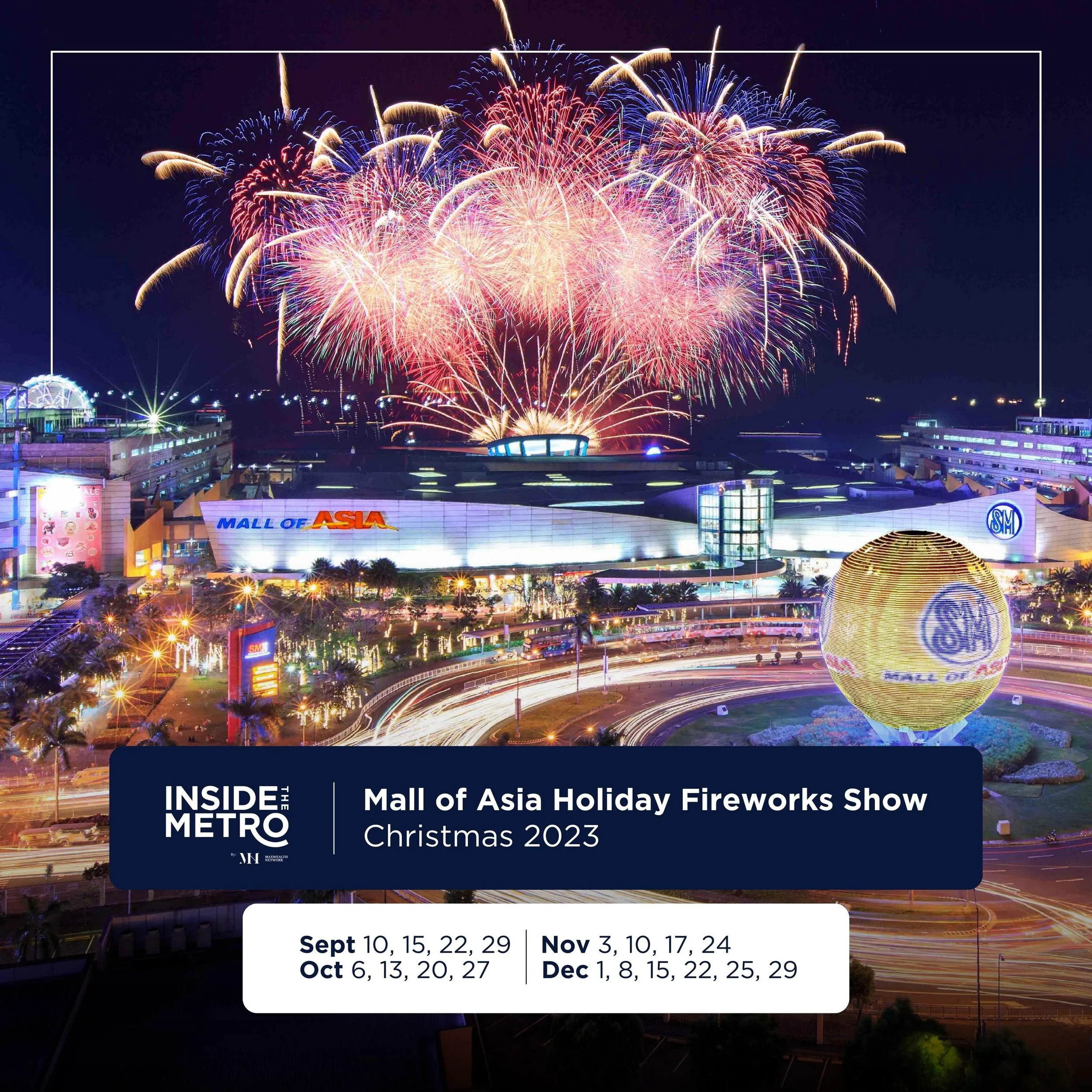 Mall of Asia Holiday Fireworks Show returns this September — Inside The ...