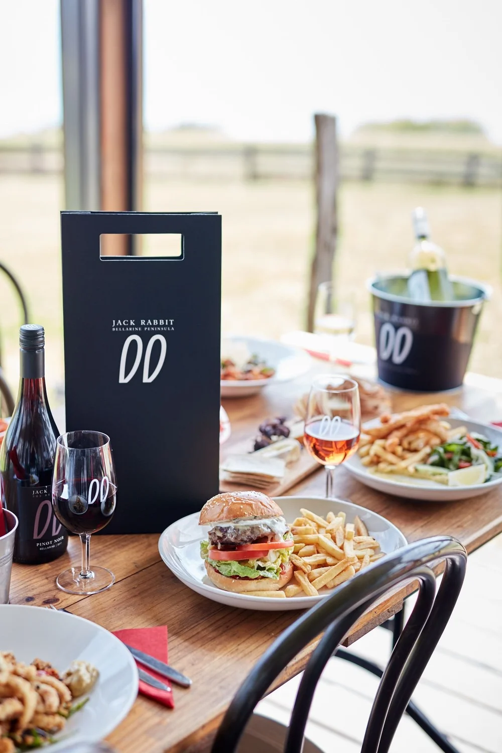 A Jack Rabbit luncheon — Wine Wheels