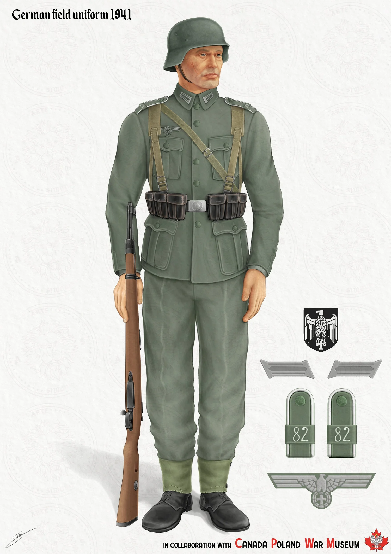 Evolution of the German Field Uniform 1939 - 1945 — Simon Bauwelinck ...
