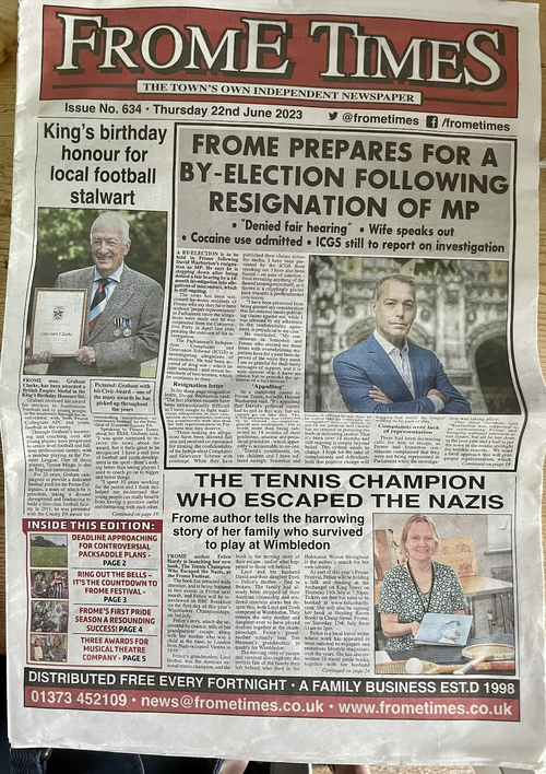 Frome Times — Felice Hardy - Author, Editor, Podcaster