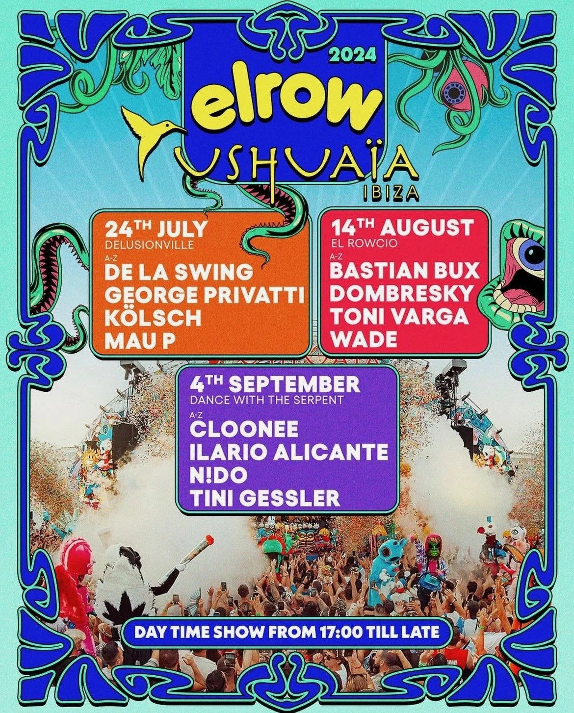 Elrow Ushuaia Ibiza, Spain - 2024 — Music & Money